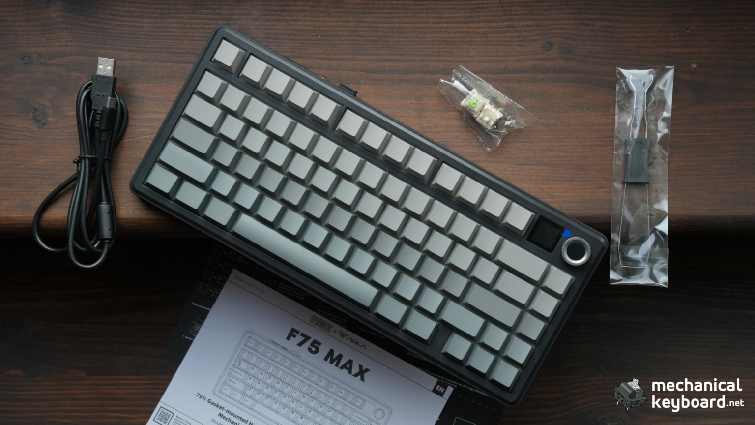 AULA F75 Max Review | Best 75% Wireless Mechanical Keyboard